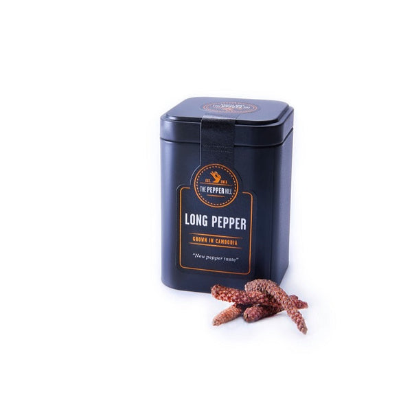 Kampot Langer Pfeffer 100g Dose – The Pepper Hill